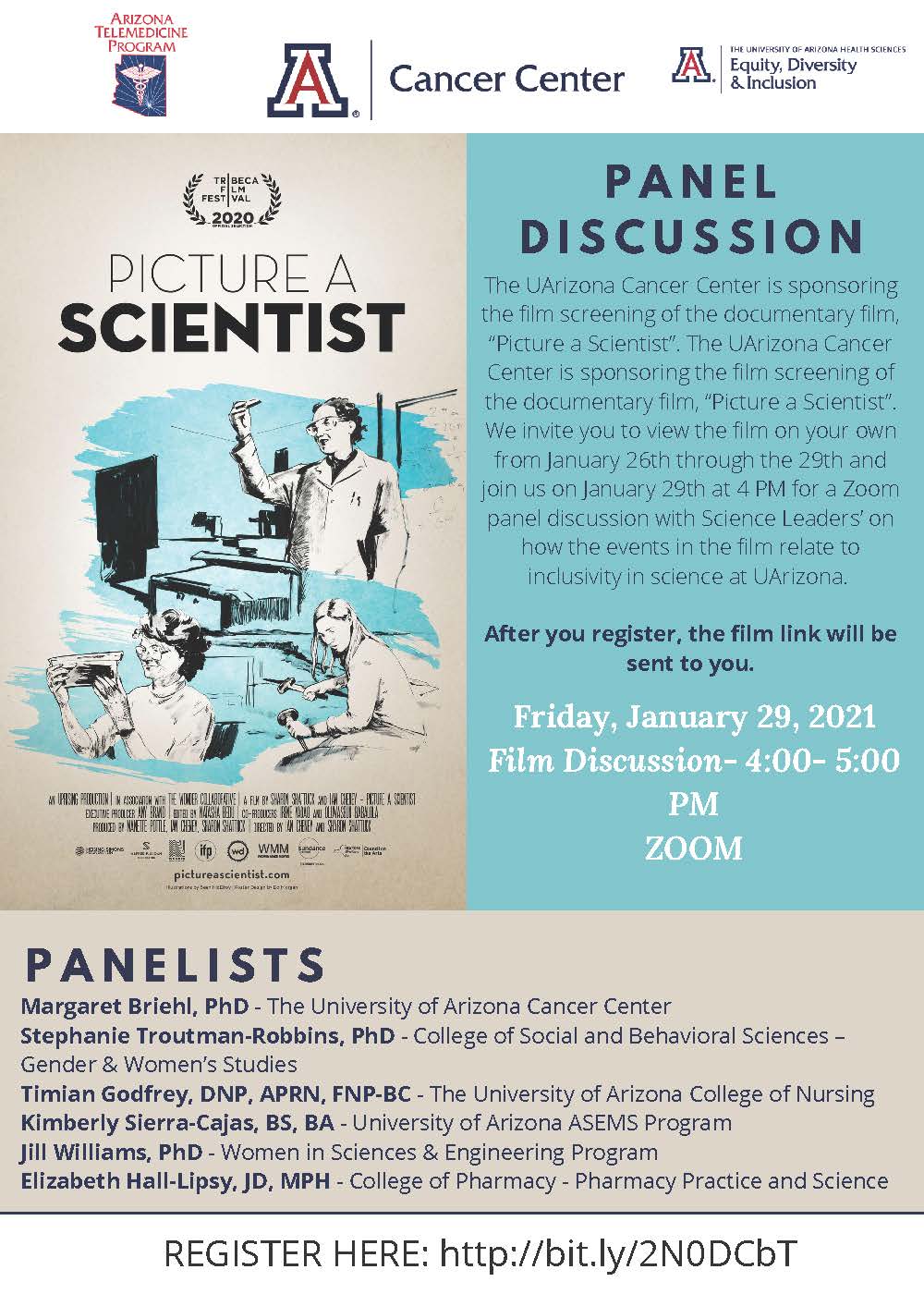 Screening & Panel Discussions: Picture A Scientist | The Southwest ...